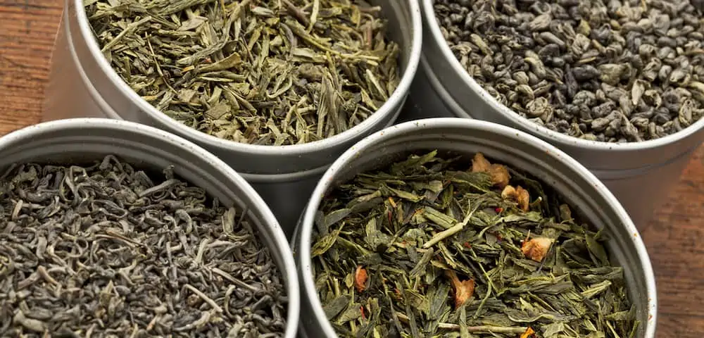 tea leaves types